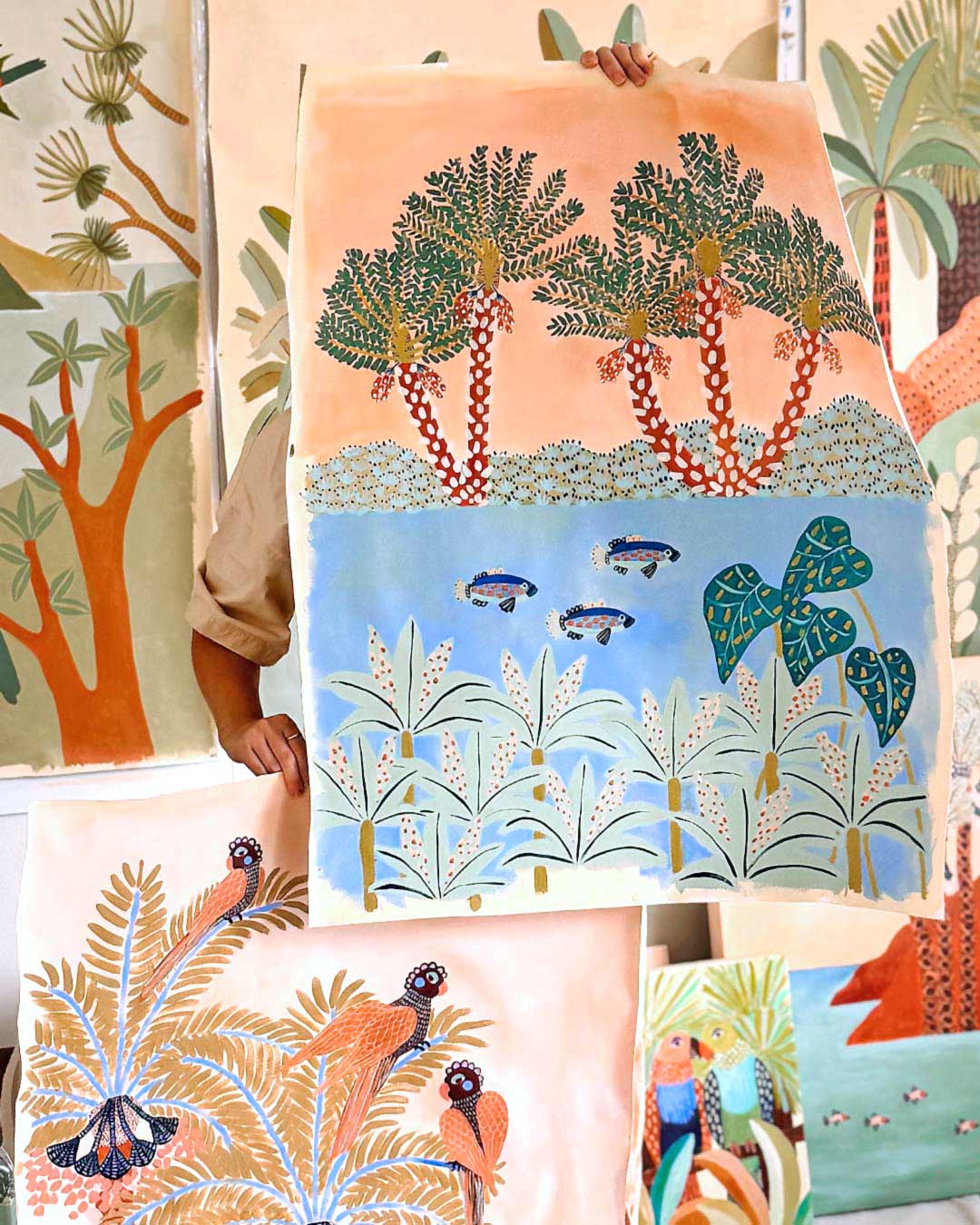 Vibrant Cove Fine Art Print | Karina Jambrak