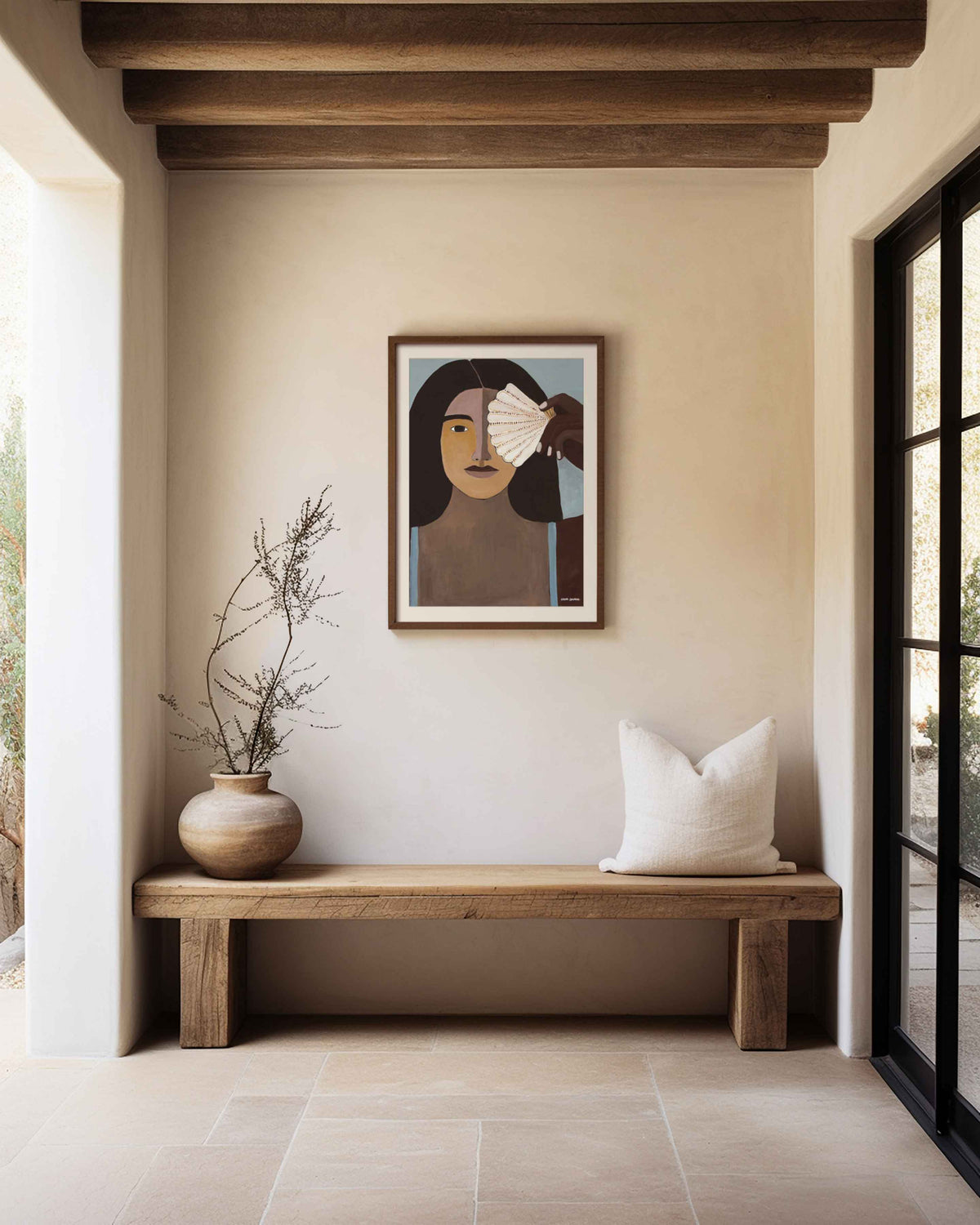 Shell Collector Fine Art Print | Karina Jambrak