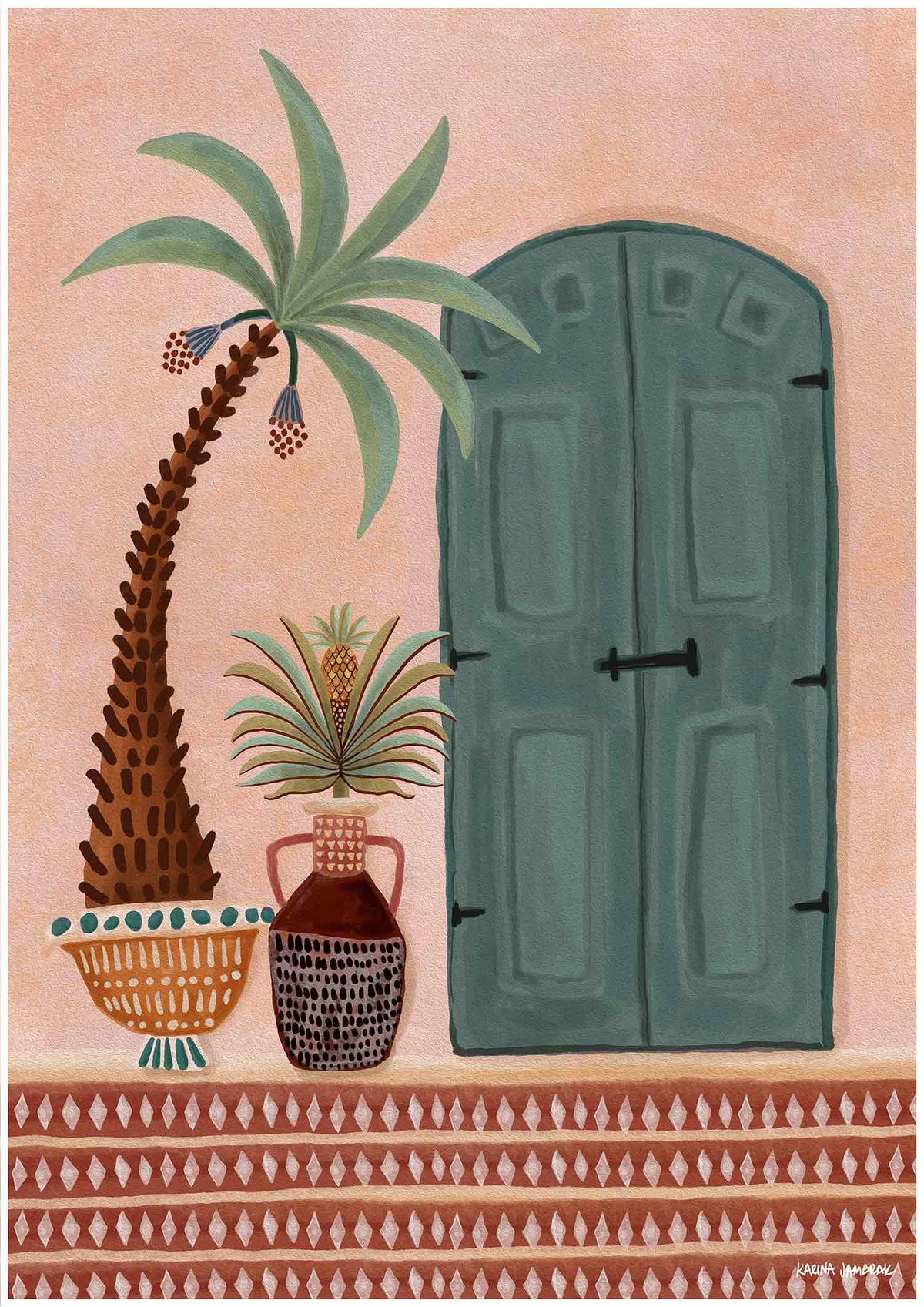 The Door To Palmaloma Fine Art Print | Karina Jambrak